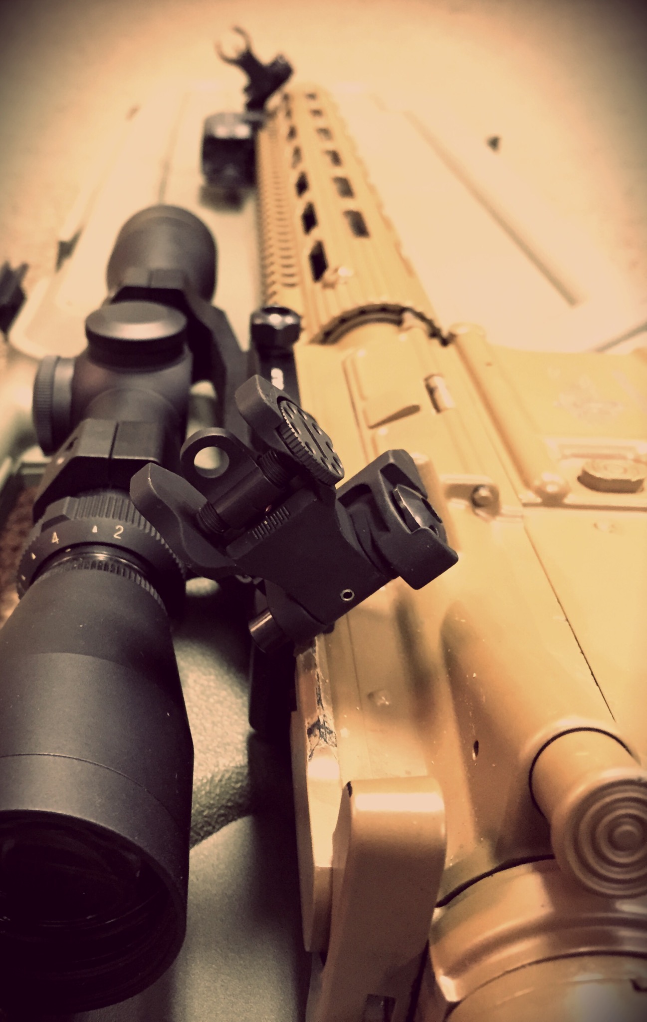 Troy 45 degree offset BattleSights - Gun Nuts Media