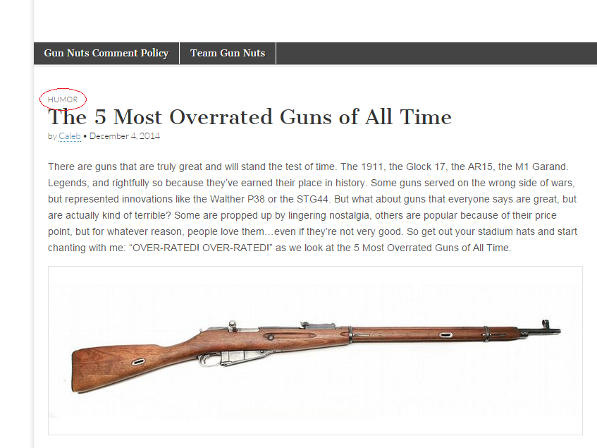 The 5 Most Overrated Guns of All Time - Gun Nuts Media