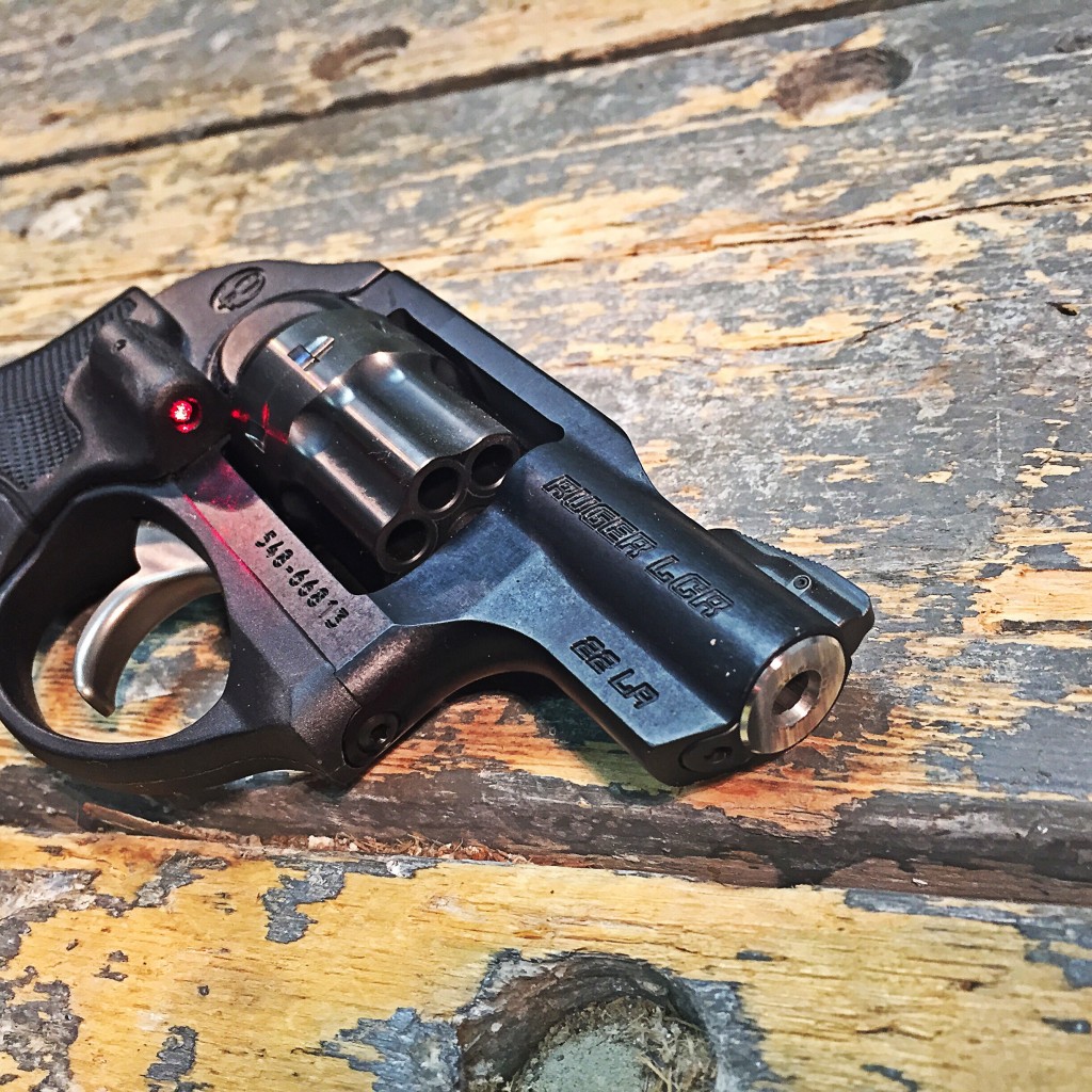 Ruger Lcr Revolver With Laser