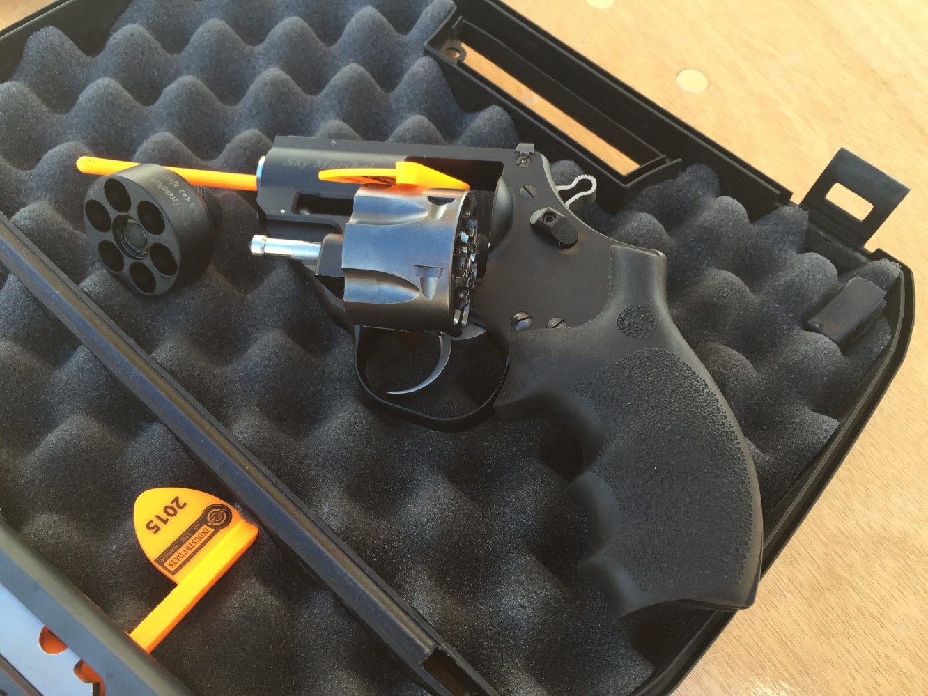 A revolver tour #6: Shot Show Edition Korth Sky Marshal 9mm - Gun Nuts ...